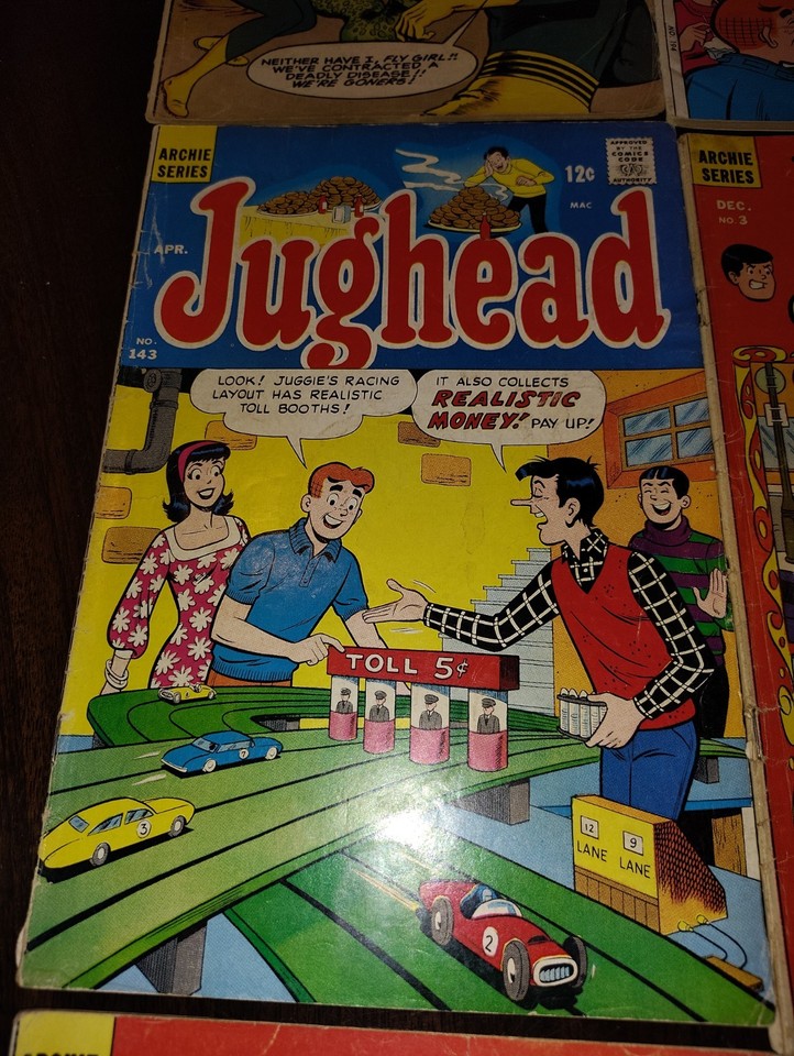 14 Vintage Silver & Bronze Age Archie Series Comic Books Laugh Jughead ...