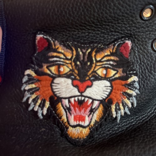 Major High top Gucci Sneakers With UFO And Tiger Patches | eBay