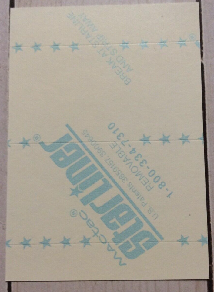 Benchwarmer Bench Warmer 1992 Trading Card Sticker Card #117 | eBay