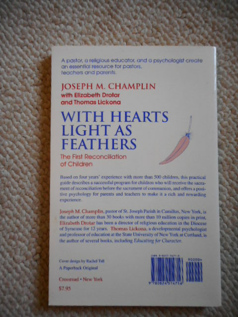 With Hearts Light as Feathers by Joseph Champlin paperback NEW | eBay