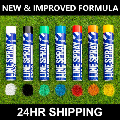 FORZA Line Marking Spray Paint | 7 Colours *MEGA VALUE 6/12 PACK or ...