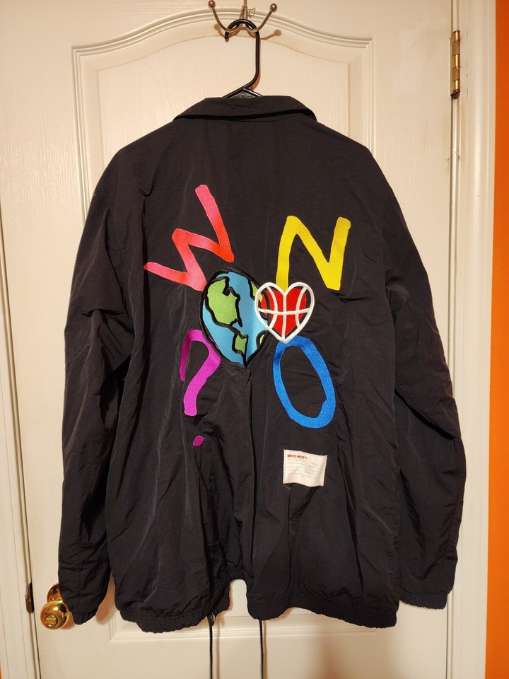 Jordan Brand Why Not? Jacket Russell Westbrook Black Embroidered - XL ...