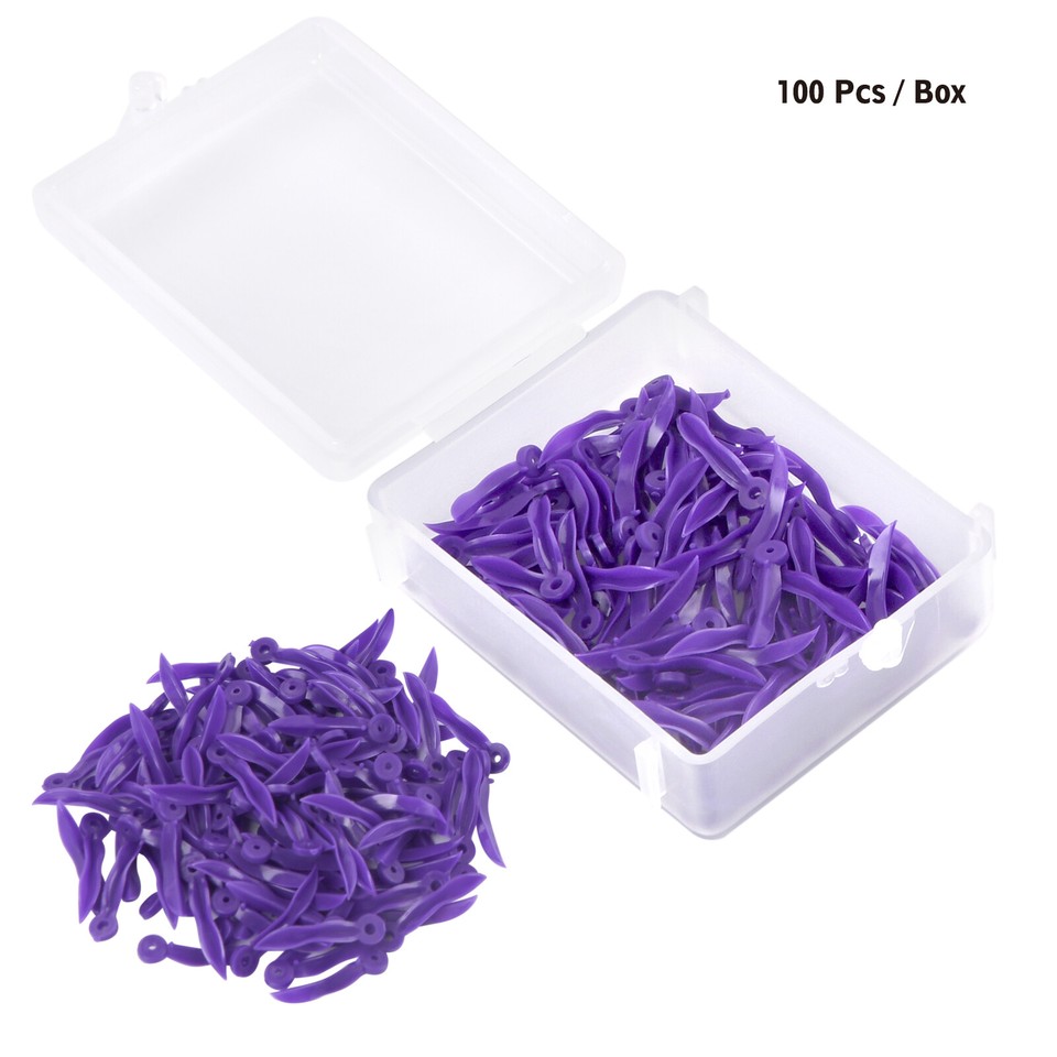 Disposable Plastic Wave Shape Dental Wedges Teeth Wedge Tooth Gap 100/ ...