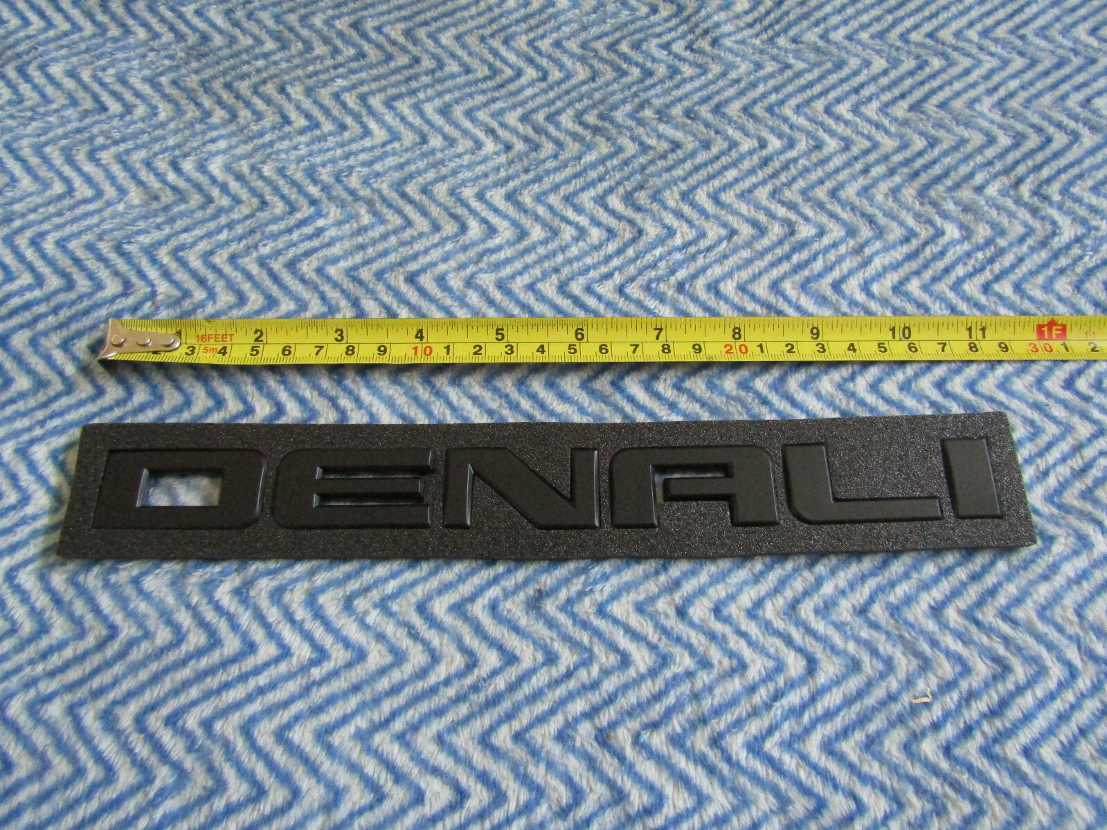 NEW 2007 - 2020 GMC YUKON SIERRA TERRAIN DENALI LETTERING EMBLEMS BLACK ...