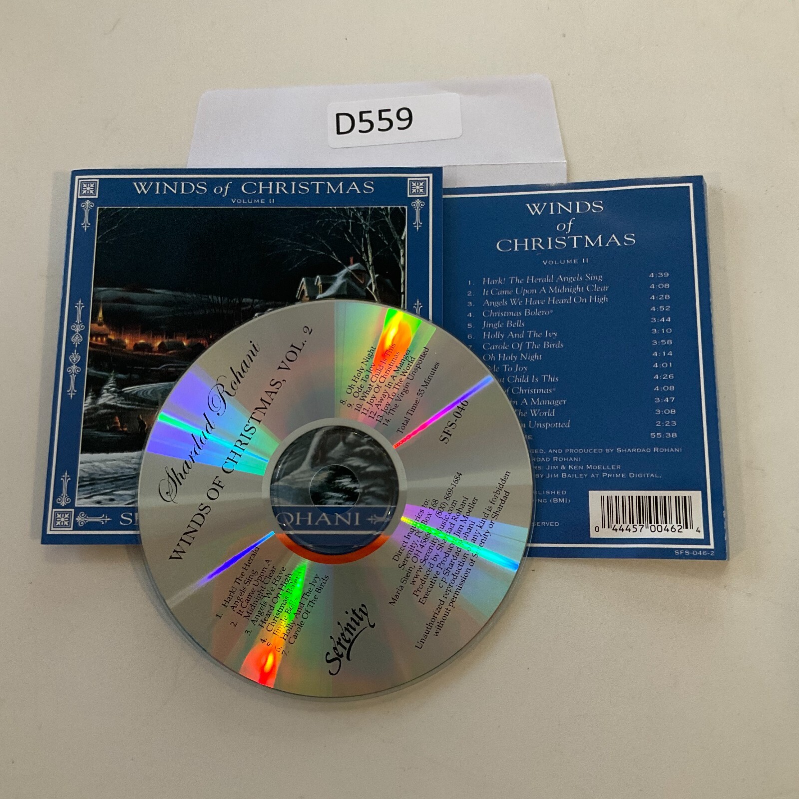 SHARDAD ROHANI - Winds Of Christmas 2 - CD No Case No Tracking #D559 | eBay