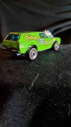 1975 Hot Wheels Redline POISON PINTO Light Green Enamel Flying Colors ...
