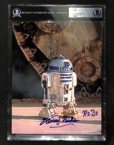 Kenny Baker as R2-D2 in Star Wars signed 8x10 Photograph BAS | eBay
