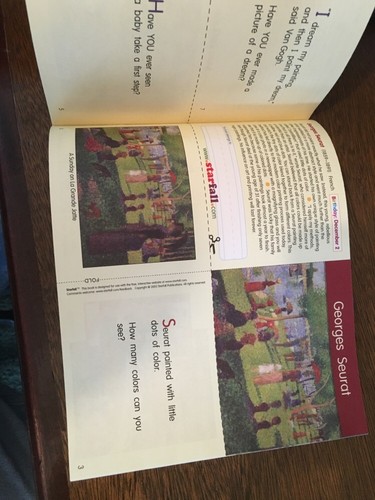 Starfall 15 Cut-up Take Home Books Zac The Rat, + 5 Art Books Van Gogh ...