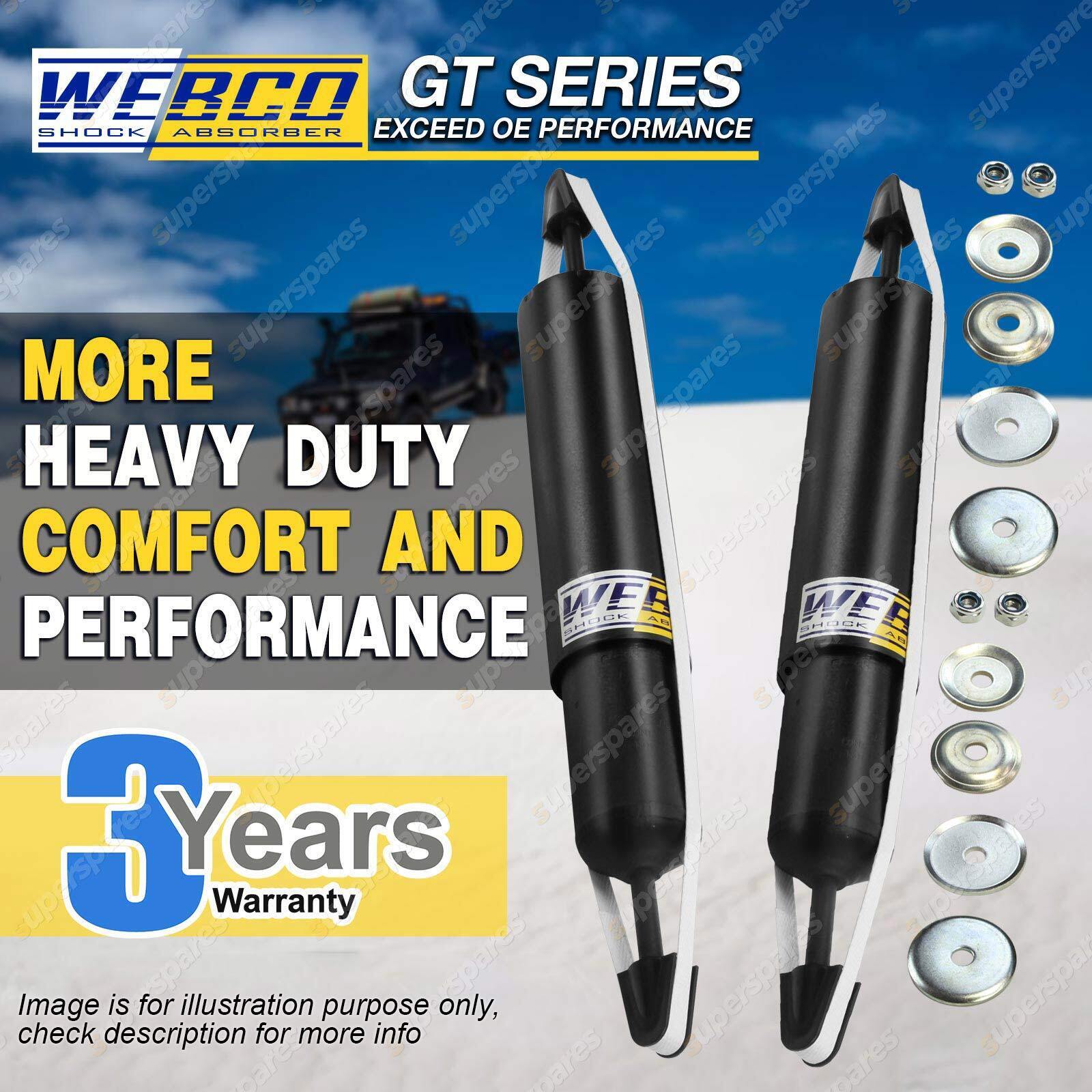 Rear Webco HD Pro Shock Absorbers for NISSAN XFN UTE DX ST 4.1 Ute 88 ...