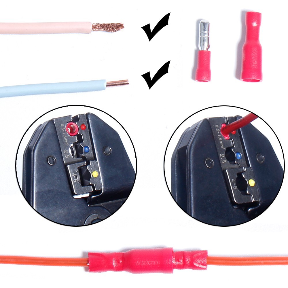 260PCS Assortment Bullet Female Male Wire Crimp Connectors Terminals | eBay