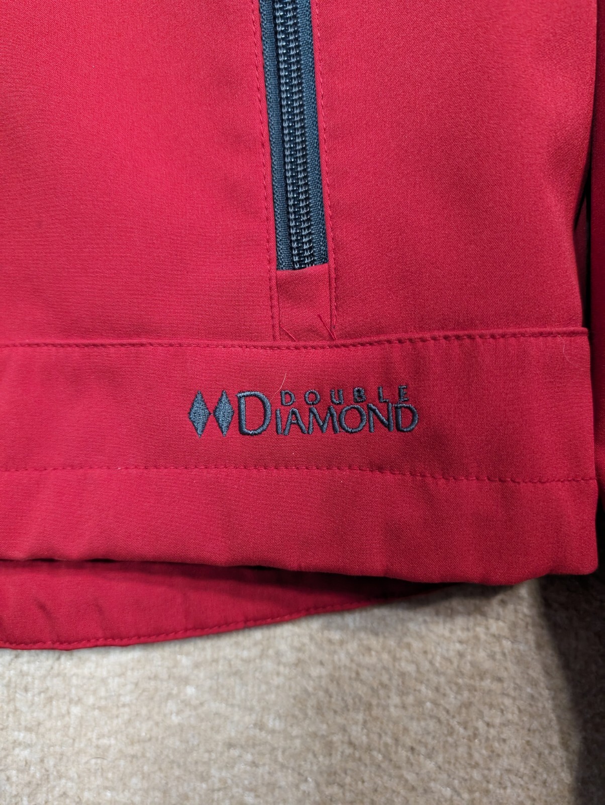 Black Diamond Double Diamond Fleece Lined Softshell Jacket Mens Medium ...