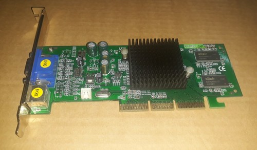 Nvidia GeForce 4 MX480 - 64MB DDR (VGA150164) Point of View AGP Video ...