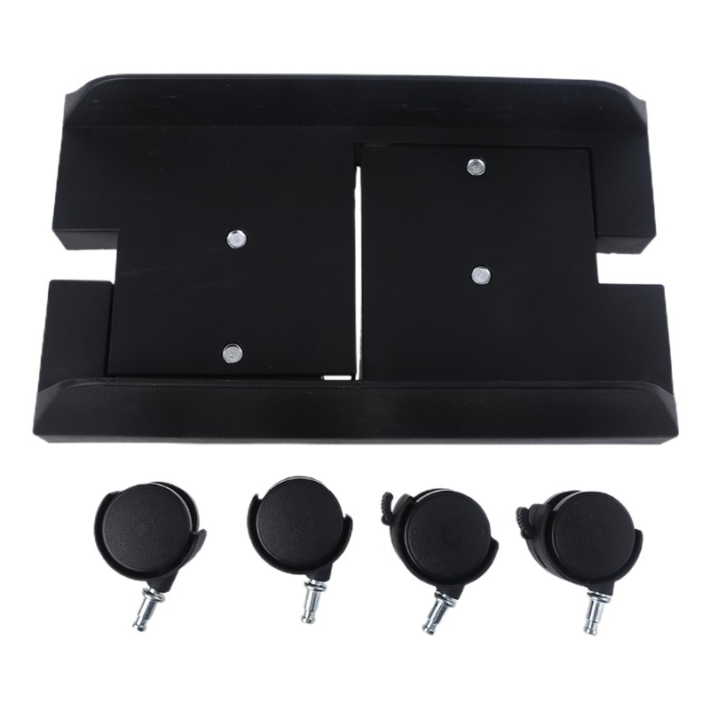Adjustable CPU Stand Cart Computer Tower Stand for Floor Carpet Gaming ...