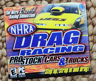 NHRA Drag Racing Pro Stock Cars & Trucks (PC CD) New US Retail Edition ...