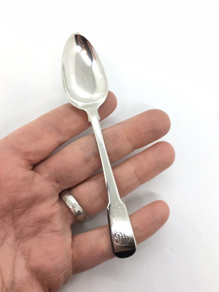 Georgian Provincial Scottish Solid Silver Teaspoon - Dumfries - David ...
