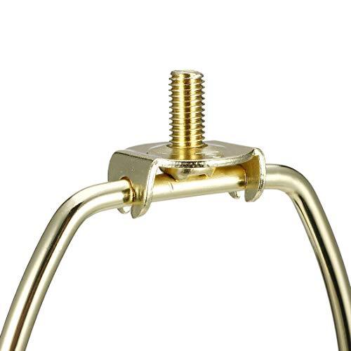 Lamp Harp Holder 7 Inch Polished Brass Detachable Harp For Table And ...