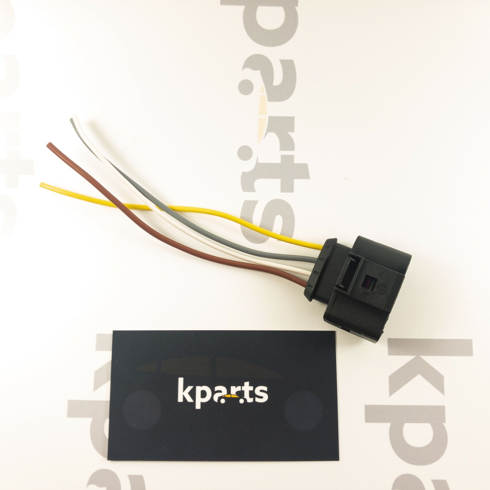 Stecker 4-polig Reparatursatz für VW 1J0973724 Skoda Seat Audi weiblich ...