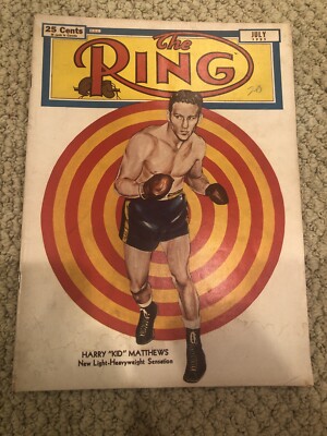 Harry “Kid” Matthews The Ring July 1951 Magazine | eBay