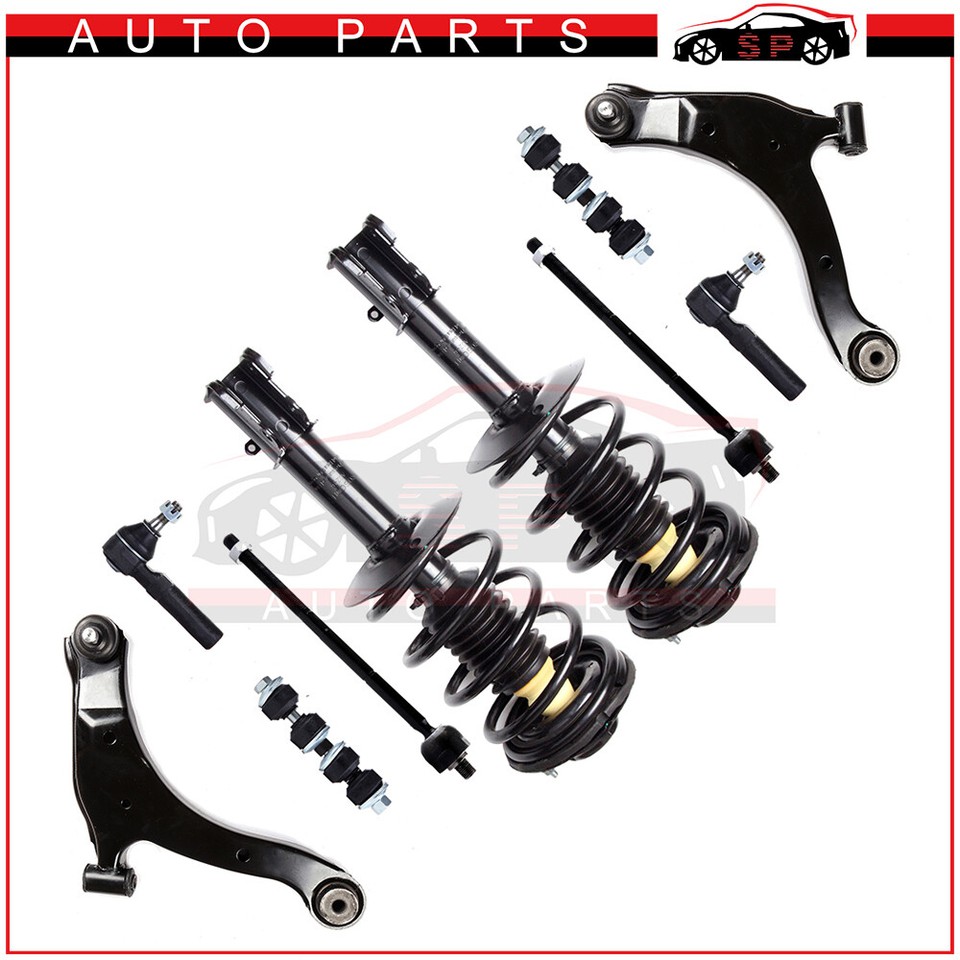 For 2001-2010 Chrysler PT Cruiser Front Struts & Control Arms & Tie ...
