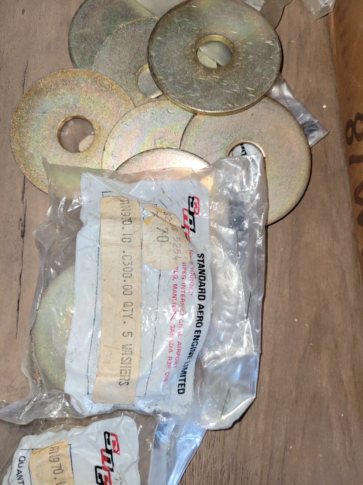 5 NOS AN Aircraft Washers AN970-10 / MS63040-10 Cessna / Piper ...