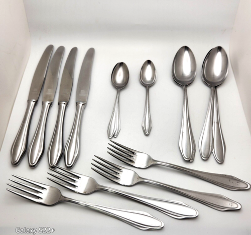 Oxydex Rostfrei German stainless steel set of 4 forks knives spoons | eBay