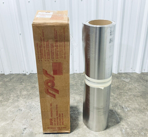 RPR INSUL-MATE LN-2991 SMOOTH ALUMINUM ROLL JACKETING W/ MB .032" X 36 ...