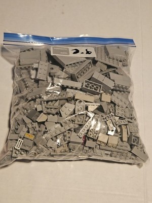 Gray Lego Bricks, Flats, Misc Pieces 2lb 6oz | eBay