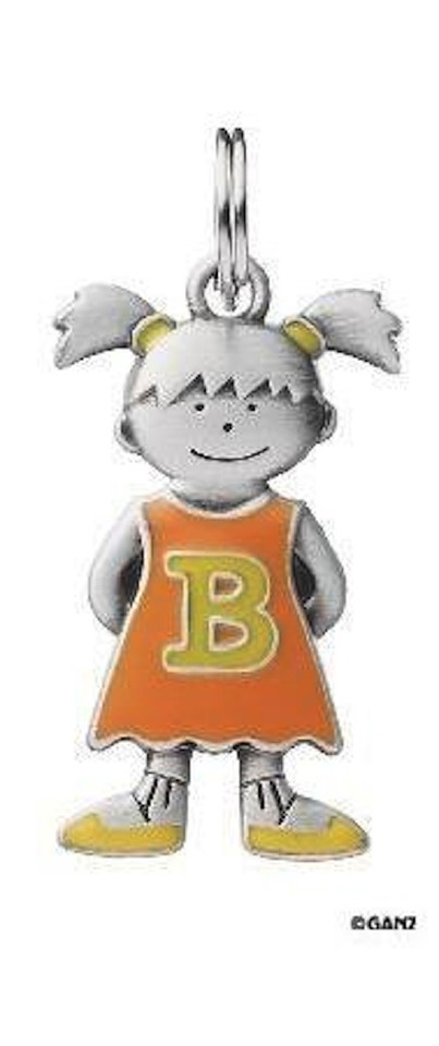 Girl Child Shaped Initial Charms Letters A thru L by Ganz | eBay