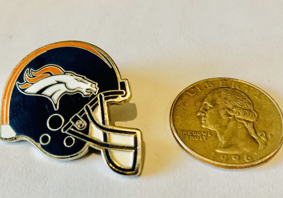 Denver Broncos Metal Helmet Pin 2007 PSG NFL Licensed Item LotGBP | eBay