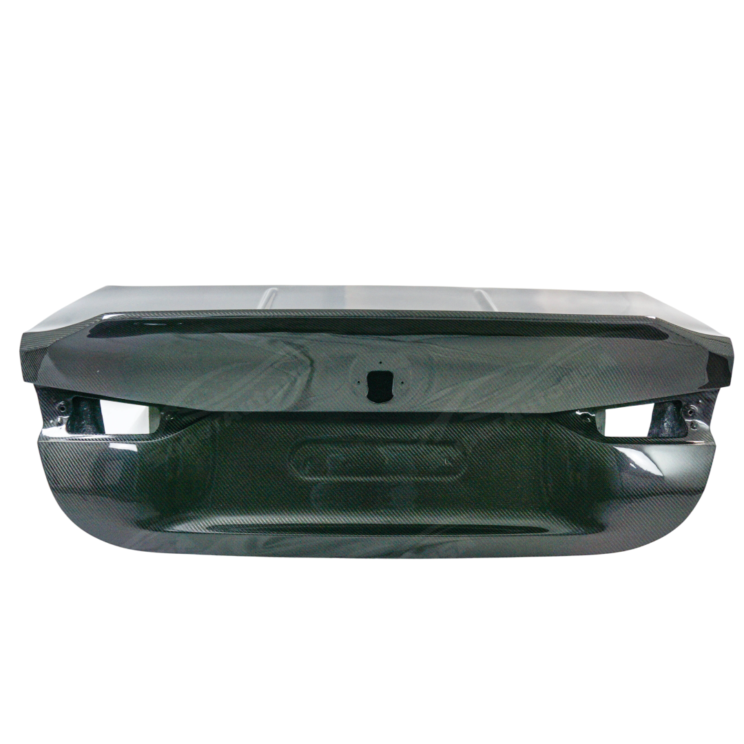 Real Carbon Fiber Rear Trunk Car Lid Cover Fits 21-25 BMW G22 430i ...