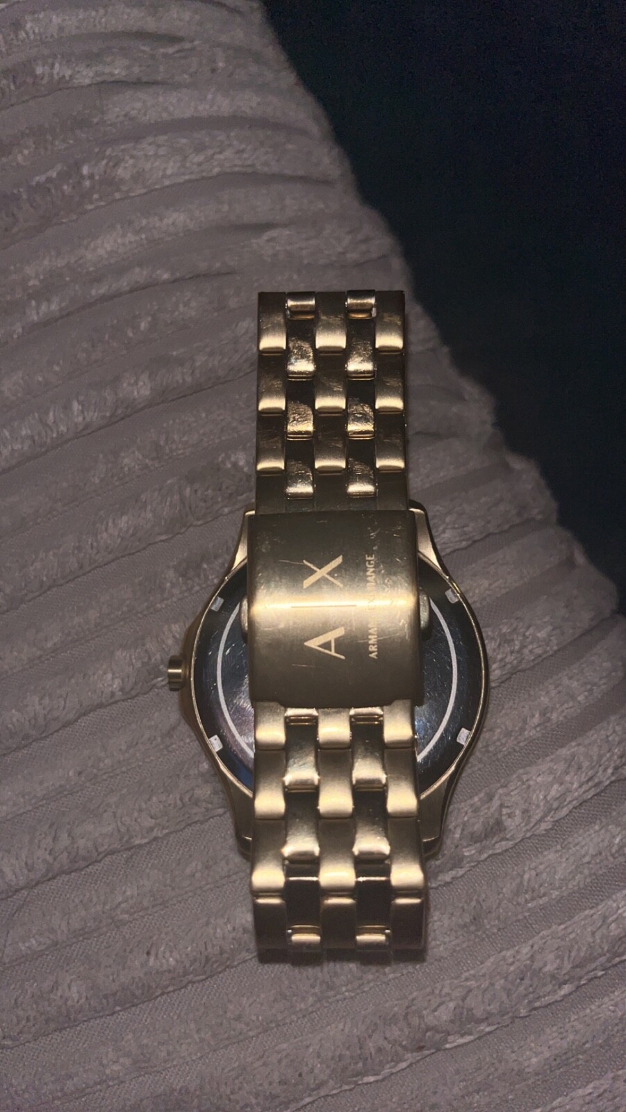 Armani Exchange Hampton Gold Plated Mens Watch AX2145 | eBay UK