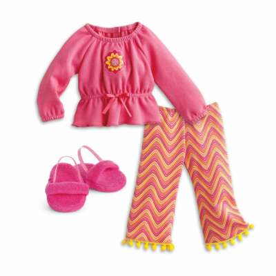 American Girl Julie's Zig Zag PJ's Pajamas New in Box RETIRED | eBay