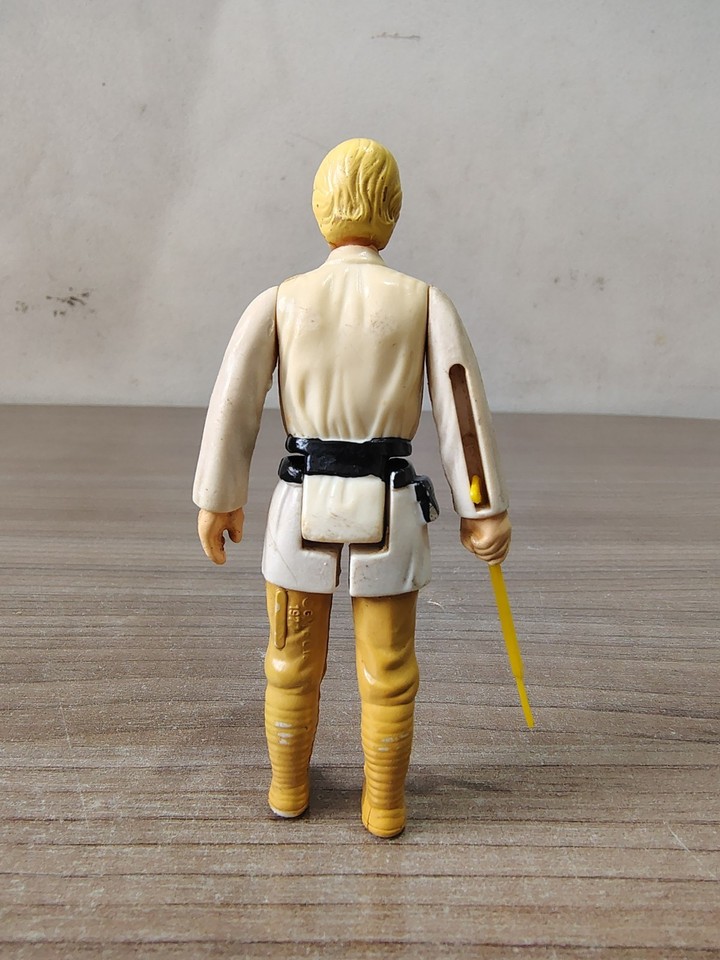 1988 Vintage Luke Skywalker Farmboy Star Wars GLASSLITE Brazil POTF ...