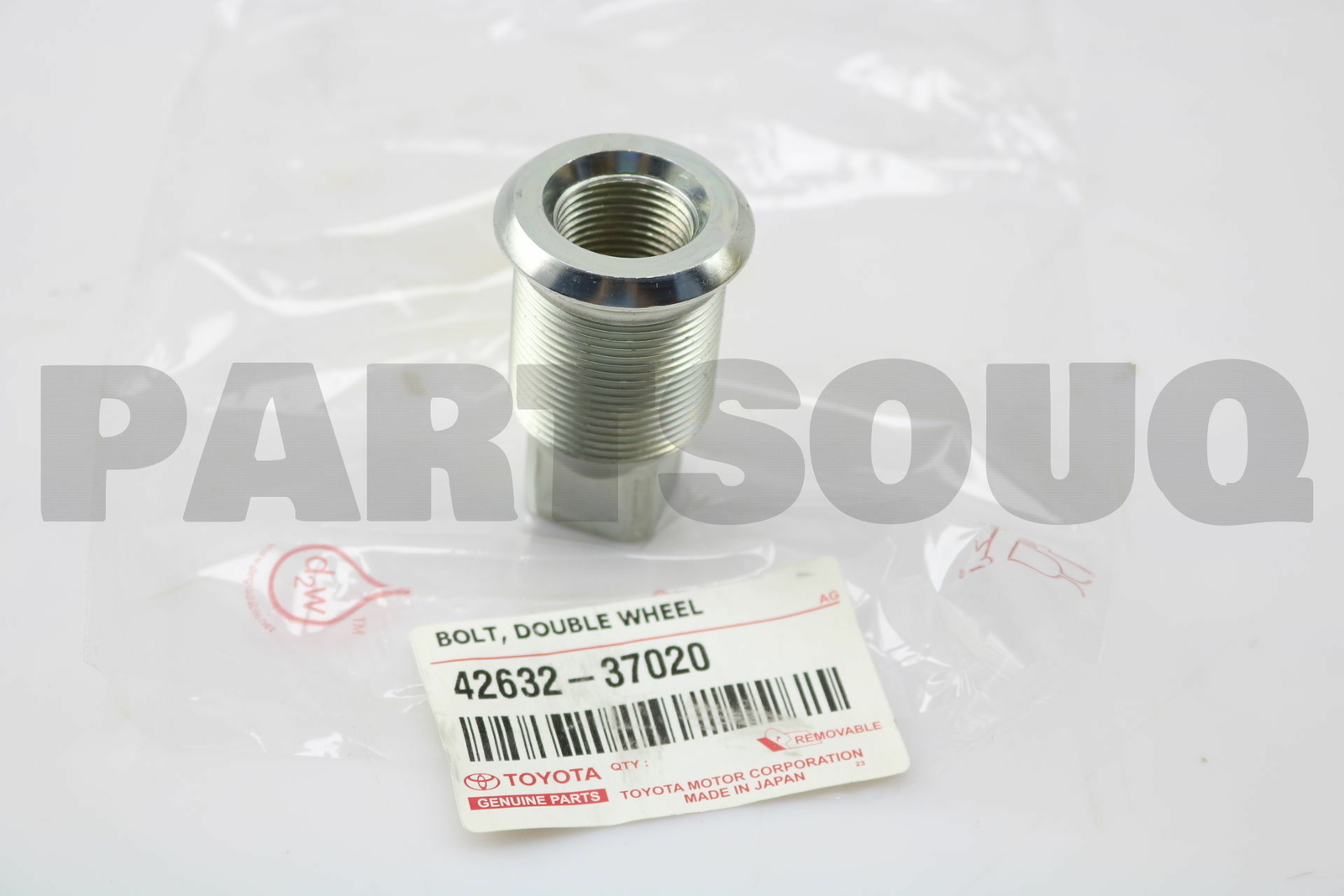 4263237020 Genuine Toyota BOLT, DOUBLE WHEEL STOP, LH 42632-37020 | eBay UK