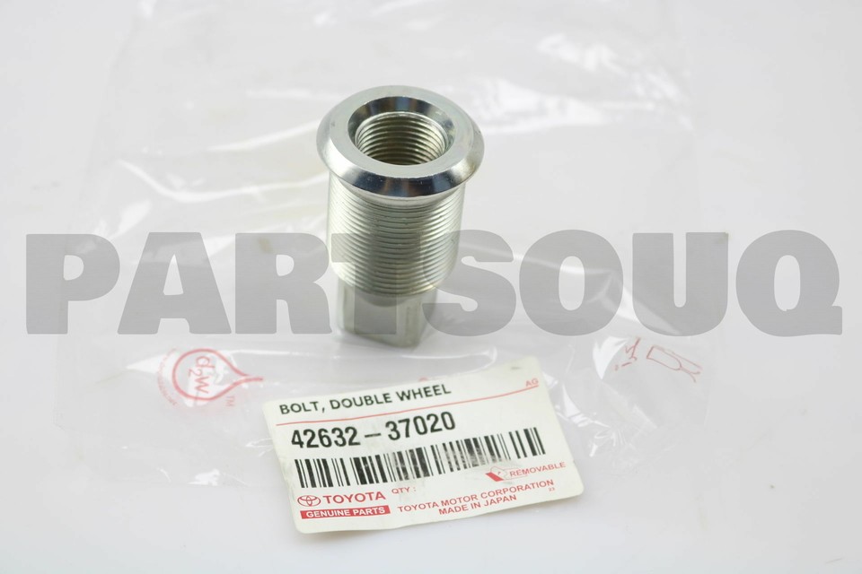 4263237020 Genuine Toyota BOLT, DOUBLE WHEEL STOP, LH 42632-37020 | eBay