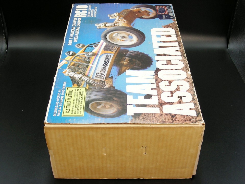 Vintage 1986 Team Associated RC10 6000-6020 Buggy Cadillac EMPTY KIT ...