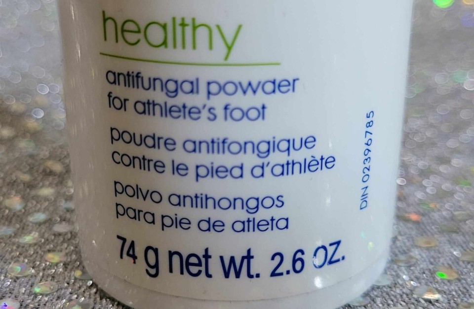 Avon Foot Works ANTIFUNGAL FOOT POWDER ~ FREE FAST SHIPPING ~ 2.6 oz ...