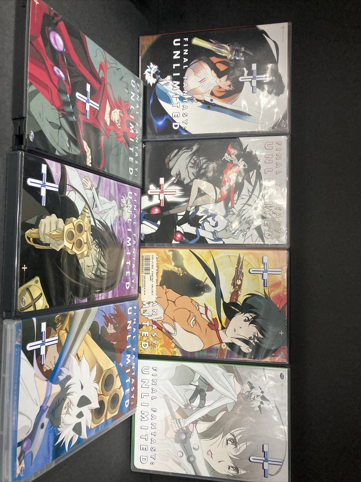 Final Fantasy Unlimited Phase 1/2/3/4/5/6/7 DVD 2004 Y2K Anime DVDS 1-7 ...