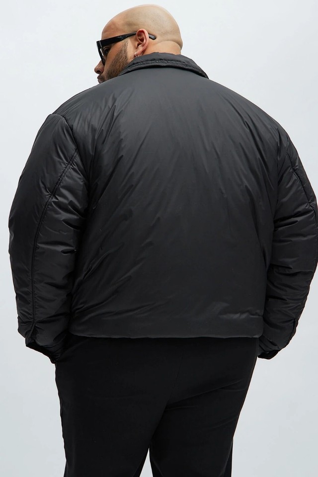 York Puffer Jacket Full Zip Black Men's Size 3XL | eBay