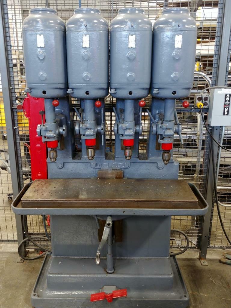 Leland Gifford 4 Spindle Drill Press, Multi Spindle | eBay