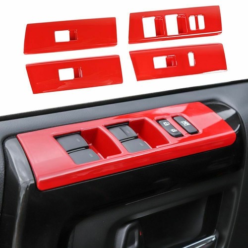 23x Red Central Control Dash Panel Set Decor Cover Trim Kit For 4Runner ...