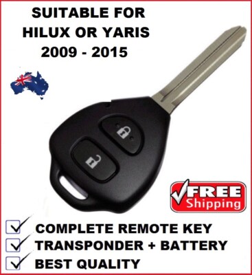 Remote Car Key Suitable for TOYOTA HILUX 2009 2010 2011 2012 2013 2014 ...