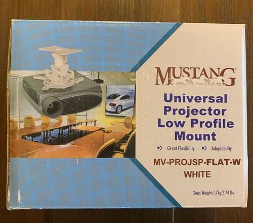 Mustang Projector Universal Low Profile Projector Ceiling Mount | eBay