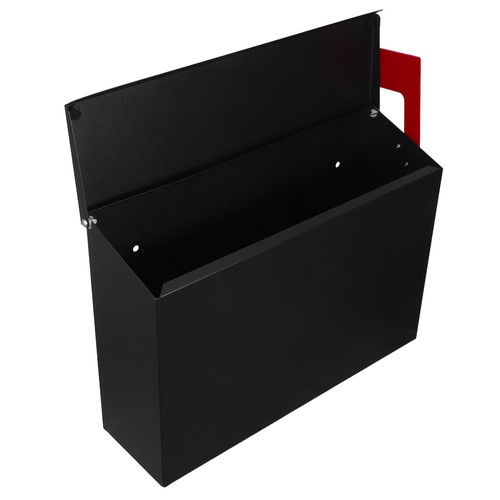 Stainless Steel Wall-Mounted Mailbox Decorative Metal Letter Box ...