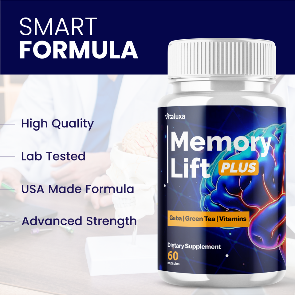 (5 Pack) Memory Lift Brain Maximum Support Supplement Formula (300 ...