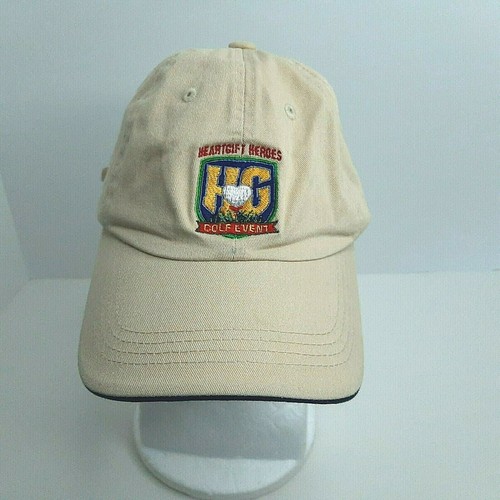 Sportsman Cap Heartgift Heroes Golf Event Orleans Shoring Khaki Strap ...