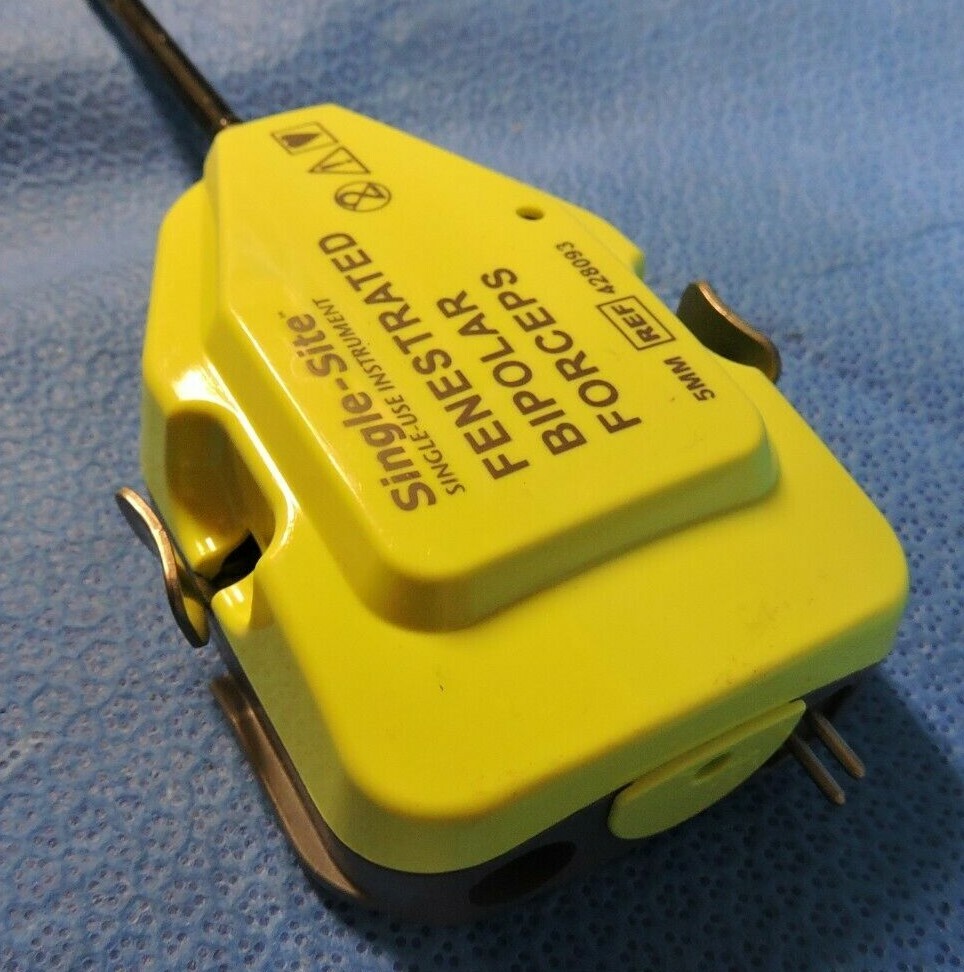 INTUITIVE 428093 Da Vinci Si Fenestrated Bipolar 5mm Forceps / WARRANTY ...