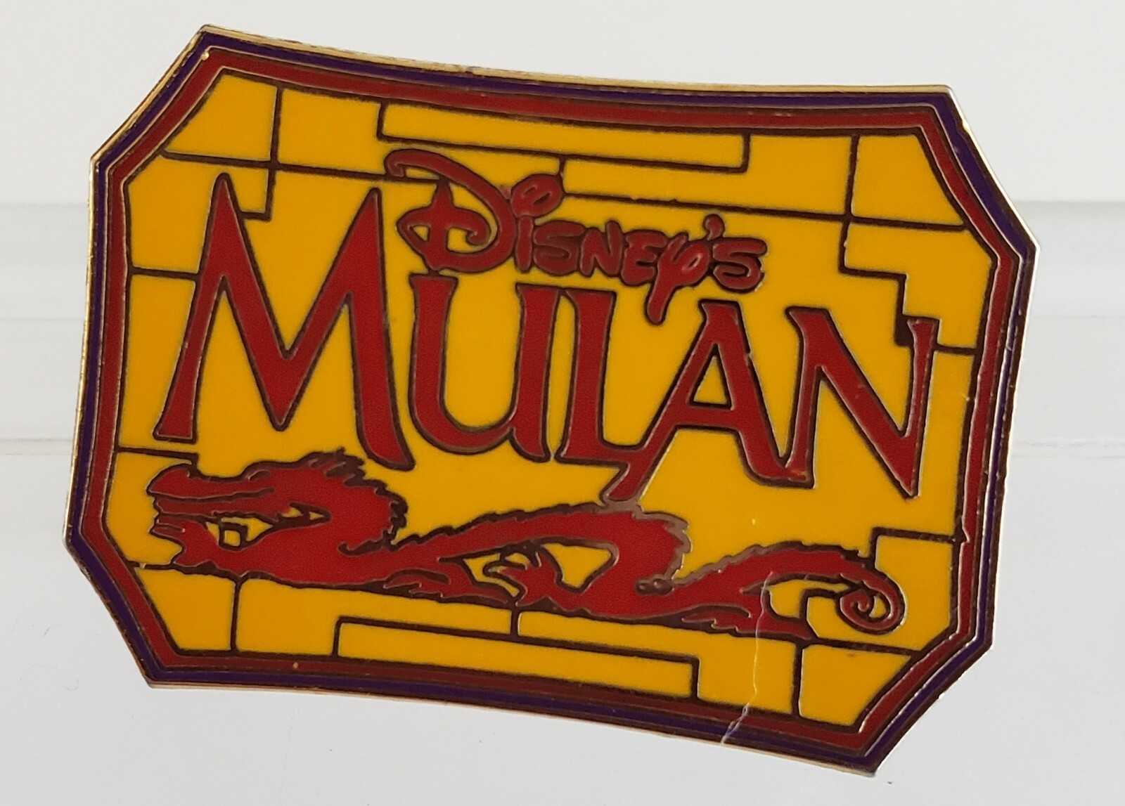 DISNEY MULAN MOVIE TITLE BANNER PIN - FREE SHIPPING! | eBay