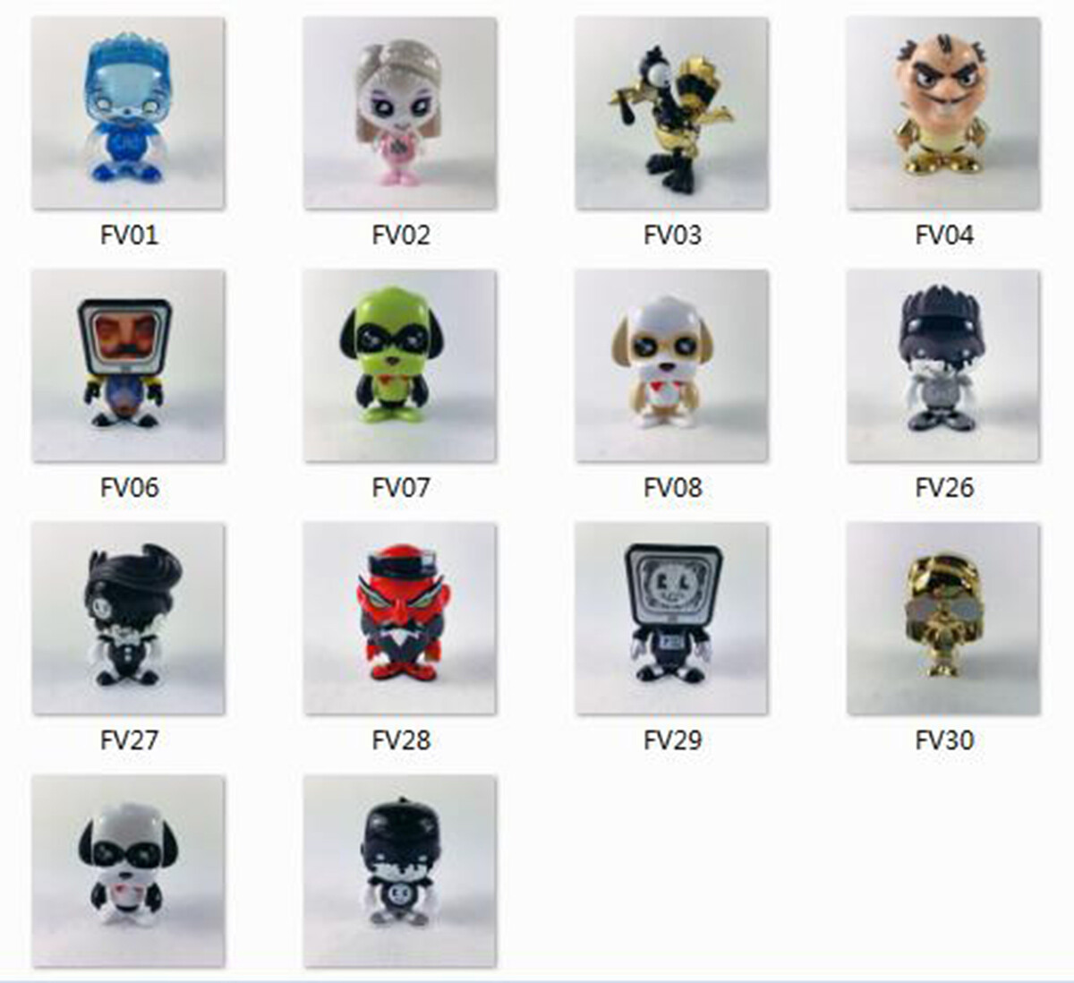 FGTeeV - Spookas Meggz Duddy Ducas Mike Lexi Chase Mini Figures- Your ...