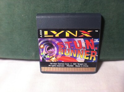 Atari Lynx S.T.U.N. Runner | eBay